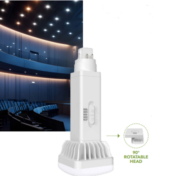 PL LED Retrofit Lamps Dual-Mode 90° Rotatable Head – Laguna Lighting Supply